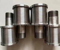 China 70mm Wedge Wire Filter Nozzle Stainless Steel 304 316 0.18mm Slot for Water Treatment for sale