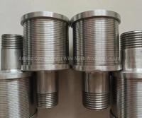 China 70mm Wedge Wire Filter Nozzle Stainless Steel 304 316 0.18mm Slot for Water Treatment for sale