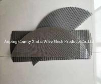 China Wedge Wire Wrapped Flat Panel Johnson Screen Mesh SS304 0.5mm Slot for Petrochemical Filtration for sale