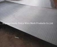 China Wedge Wire Wrapped Flat Panel Johnson Screen Mesh SS304 0.5mm Slot for Petrochemical Filtration for sale