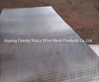 China Wedge Wire Wrapped Flat Panel Johnson Screen Mesh SS304 0.5mm Slot for Petrochemical Filtration for sale