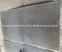 China Wedge Wire Wrapped Flat Panel Johnson Screen Mesh SS304 0.5mm Slot for Petrochemical Filtration for sale