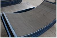 China Stainless Steel Wedge Wire Screen Panel 0.1mm Slot 3000mm Width for Dewatering for sale