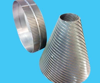 China Stainless Steel Rotary Drum Screen Wedge Wire Filter for Wastewater Treatment 0.9-2m Diameter for sale