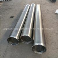China Stainless Steel Continuous Slot Johnson Water Well Screen Pipe 50mm-300mm OD for sale