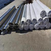 China 10-3/4 inch 273mm Stainless Steel Wire Wrapped Continuous Slot Well Screen 1.5mm Slot for sale