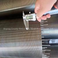 China Stainless Steel Continuous Slot Johnson Water Well Screen Pipe 50mm-300mm OD for sale