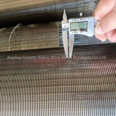 China Johnson Wire Water Well Screen Pipe 1-14 inch Diameter 0.05-5mm Slot Stainless Steel for sale