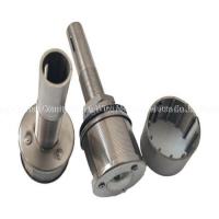 China Wedge Wire Wrapped Continuous Slot Rotary Drum Screen Mesh 0.25-2mm Slot 117-426mm OD for sale