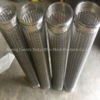 China Stainless Steel Rotary Drum Screen Wedge Wire Filter for Wastewater Treatment 0.9-2m Diameter for sale