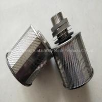 China Titanium 82mm Double Head Wedge Wire Johnson Screen Nozzle M32 for Mixed Bed Filter for sale