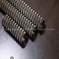 China Duplex 2205 V Wire Continuous Slot Screen Tube 0.010-0.060 inch for Johnson Strainer Pipe for sale