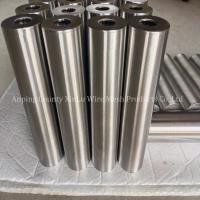 China Stainless Steel V Wire Wrapped Continuous Slot Johnson Strainer Tube 10-3/4 inch Bevel Plain End for sale
