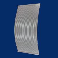 China Wedge Wire Screen Panel 1.0mm Slot Stainless Steel V-Wire Filter Plate for Water Well for sale