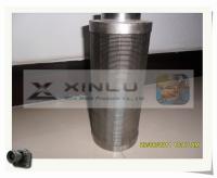 China Stainless Steel Wedge Wire Filter Nozzle 304 316L 89mm 114mm Slot 0.1mm 0.5mm for sale