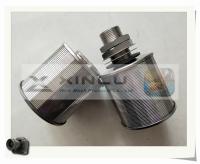 China Stainless Steel Wedge Wire Filter Nozzle 304 316L 89mm 114mm Slot 0.1mm 0.5mm for sale