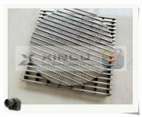 China Stainless Steel Wedge Wire Water Well Screen 304 316L 0.5mm Slot 114mm Diameter for sale