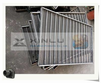 China Stainless Steel Wedge Wire Flat Panel 304 316 Slot 0.3-2mm for Dewatering Filtration for sale