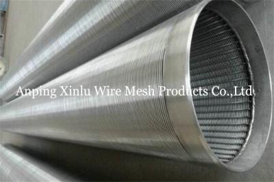 China Stainless Steel Water Well Screens 4 to 36 Inch Diameter 0.15 to 1.5mm Slot for sale