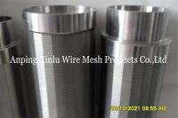 China Wedge Wire Strainer 0.1mm Slot Custom Size for Industrial Filtration for sale