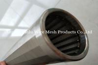 China 304L Stainless Steel Wedge Wire Continuous Slot Screen Pipe 10ft Length 0.1-30mm Slot for sale