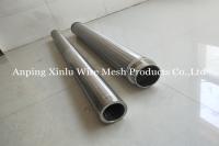 China 304L 316L Full Welding Wedge Wire Screen Pipe 10ft 20ft for Water Well Oil Gas Filtration for sale
