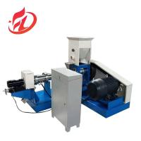 China 300-350kg/h Floating fish feed manufacturing machinery Fish Feed Extruder Machine for sale