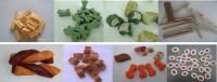 China Single Double Color Pet Dog Chew Food Processing Line for sale