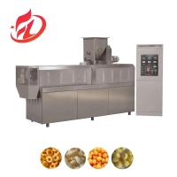 China Inflated Corn puffed rice snack food extruder making machine for sale
