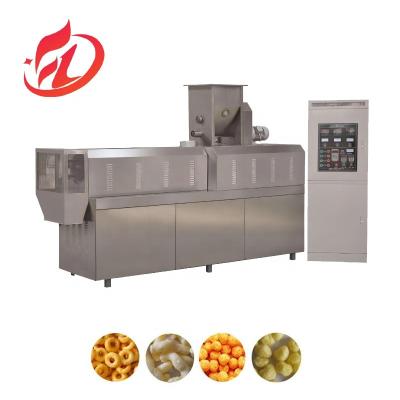China Inflated Corn puffed rice snack food extruder making machine for sale