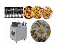 China Full Automatic Extruded Bugles Fried Snacks Pallet Making Machines Fried Pallets Snack Food Production Line for sale