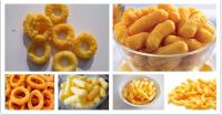 China Crispy Corn Puff Snack Extruder Machine / Puffed Snack Production Line / corn stick extruder food extruder for sale