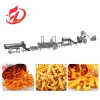 China Automatic baked cheetos nik nak kurkure snack making machinery Kurkure Cheetos Corn Chips Making Machine for sale