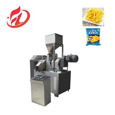 China Automatic Kurkure Nik Nacks Cheetos Corn Curls Making Machine Frying Cheetos Kurkure Nik Nak Snacks Production Line for sale