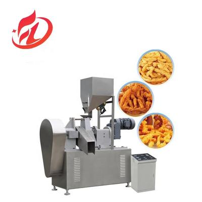 China Automatic Multi Functional puffed corn snacks making machine Corn Grits Kurkure Snacks Extruder Machine for sale