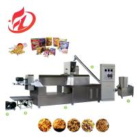 China Industrial  Breakfast Cereal Corn Flakes Extruder Snacks Processing Machinery Plant for sale