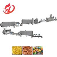 China Factory Automatic Breakfast Cereal Food Production extruder Corn Flakes Making  Machine for sale