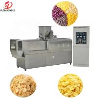 China Automatic Corn flakes production line machinery price Cereal Breakfast Corn Flakes Snack Food Making Machine for sale