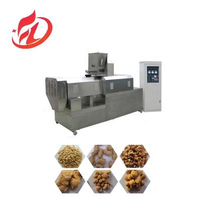 China Fully automatic industrial TVP TSP processing line Soy Protein machinery Extruder production line for sale