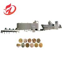 China Automatic Texturize Soya Chunks Soya Bean Meat Soya Mince Ball Nuggets Making Machines Made In China for sale