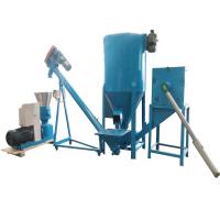 China High efficiency animal feed pellet fish food pellets production line for sale
