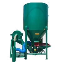 China Household vertical 300 kg 500 kg 1000 kg feed machine  mixer  crusher for sale