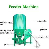 China Poultry Feed Mixer And Grinder Feed Mixing Machine Animal Feed Mixer For Sale for sale