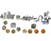China Extrusion Multi-Shape Frying Snack Chips Production Line with Motor Core Components for sale