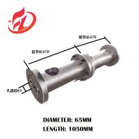 China Twin screw food extruder front barrel Double screw extruder barrel spare parts for sale