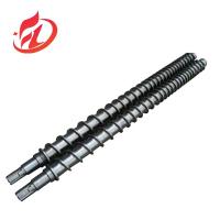 China Diameter 85mm twin screw/Double screw for Pet fish feed extruder require. for sale