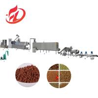 China Automatic Fish Feed Plant Pet Food Making Machine Fish Feed Pellet Processing Equipment Plant for sale