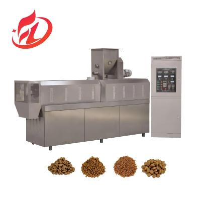 China Automatic lecithin Dog Fish pet cat food making Production snacks machine for sale