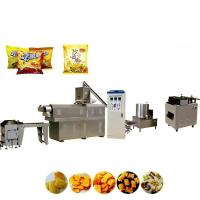 China Puffed Snacks Flour Fried Salad Sticks Bugles Chips Food maker production line for sale