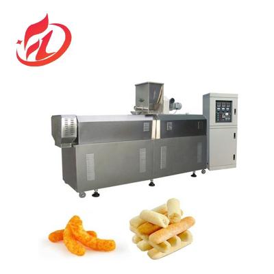 China CE Puffed Food Making Machine Corn Puff Snack Production Line Corn Puffed Extruder for sale